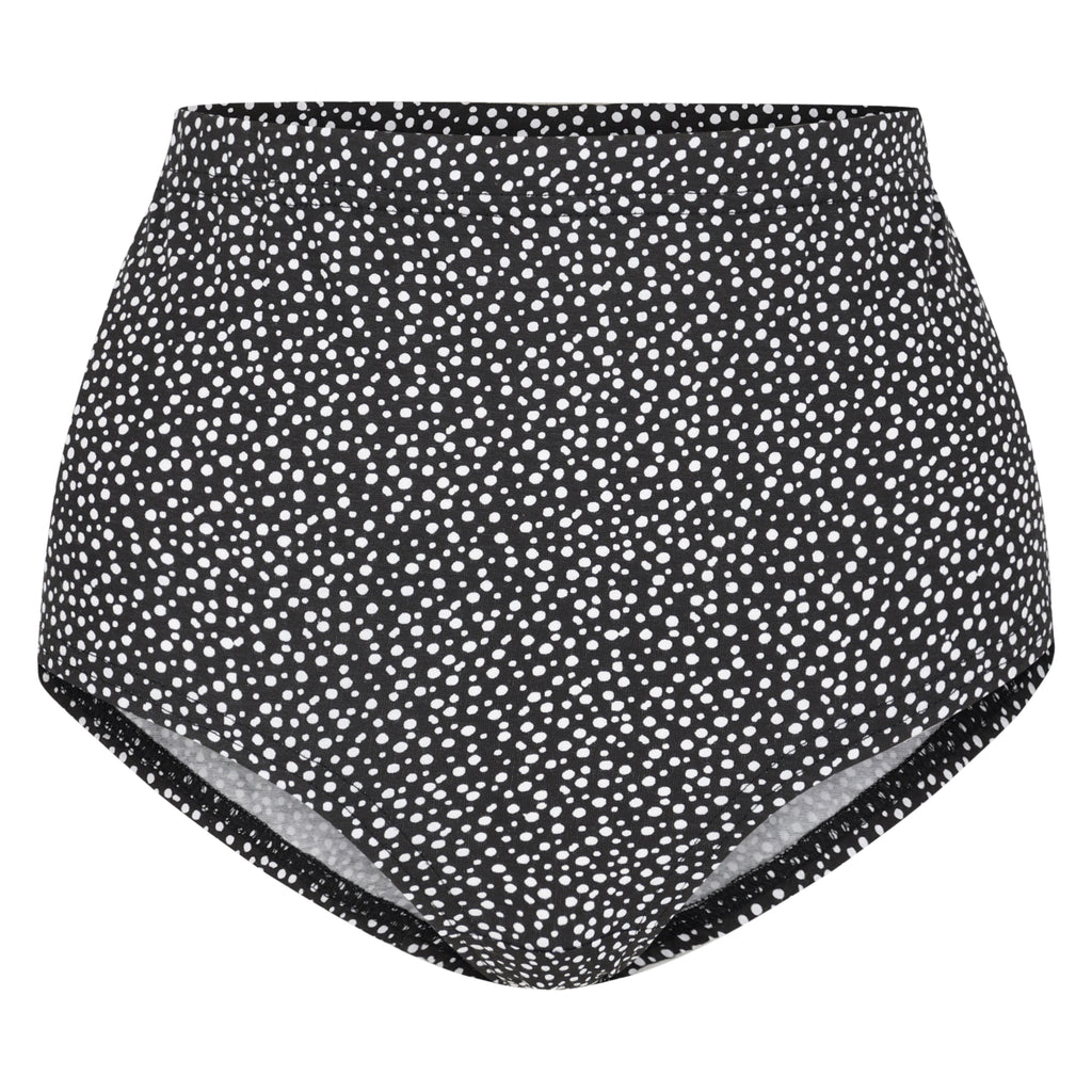 CurveWow 3 Pack Printed Briefs Black Print – Curvewow