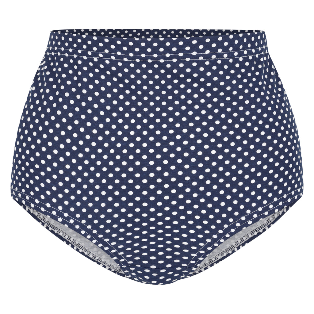 CurveWow 3 Pack Printed Briefs Navy Print – Curvewow