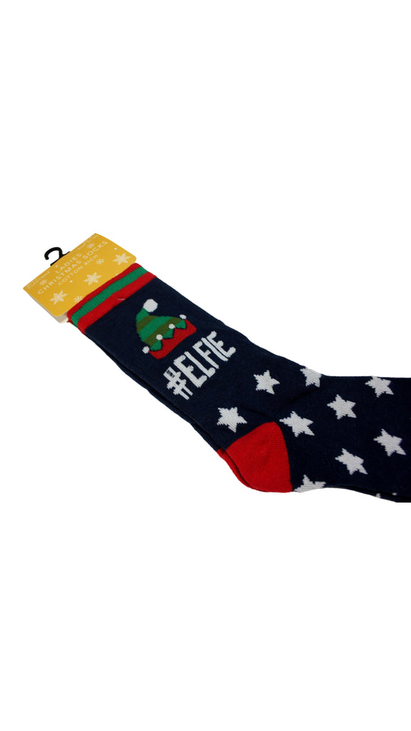 Cotton Rich Christmas Theme Socks Elfie – Curvewow